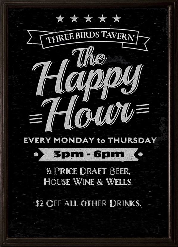 Home | Three Birds Tavern St Petersburg FL